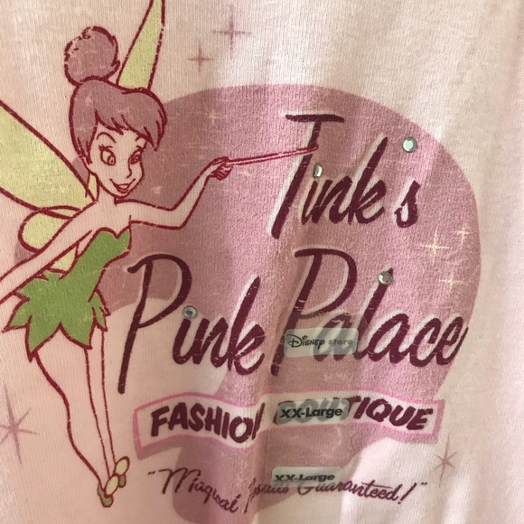 Disney | Tops | Perfectly Pink Tink Tshirt | Poshmark